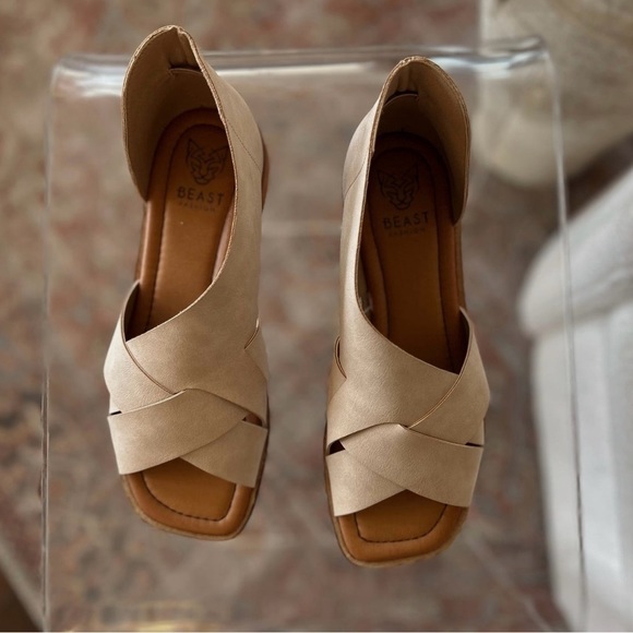 BEAST FASHION | Shoes | 7s Style Vegan Leather Sandals | Poshmark